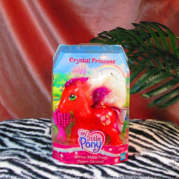 Hasbro | Toys | My Little Pony Divine Shine G3 Crystal Princess Flower ...
